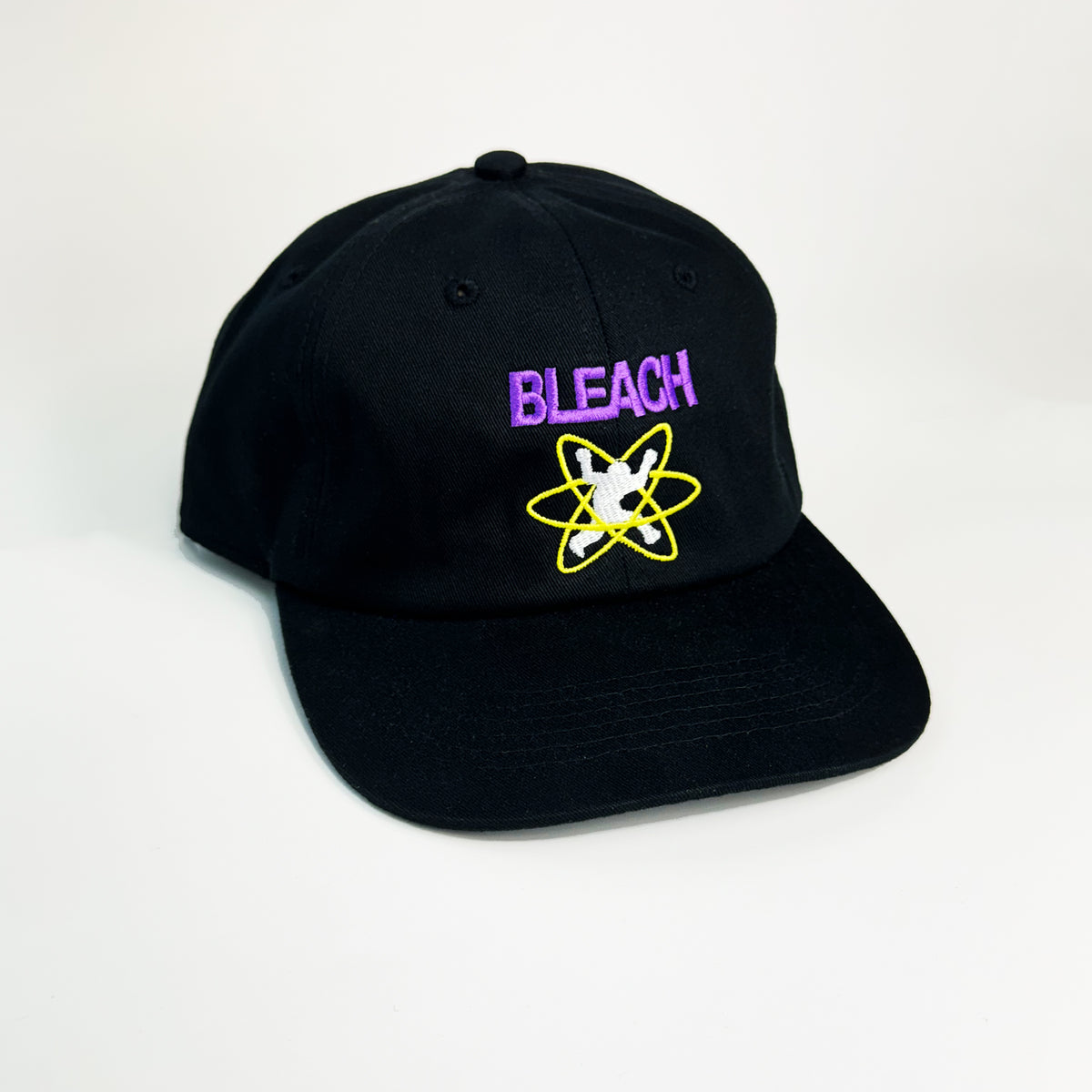 Atomic Six Panel Hat - Black – Bleach USA